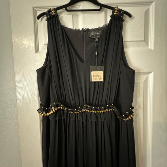 St. John | Dresses | St John Couture Caviar Dress With Hand Beads ...